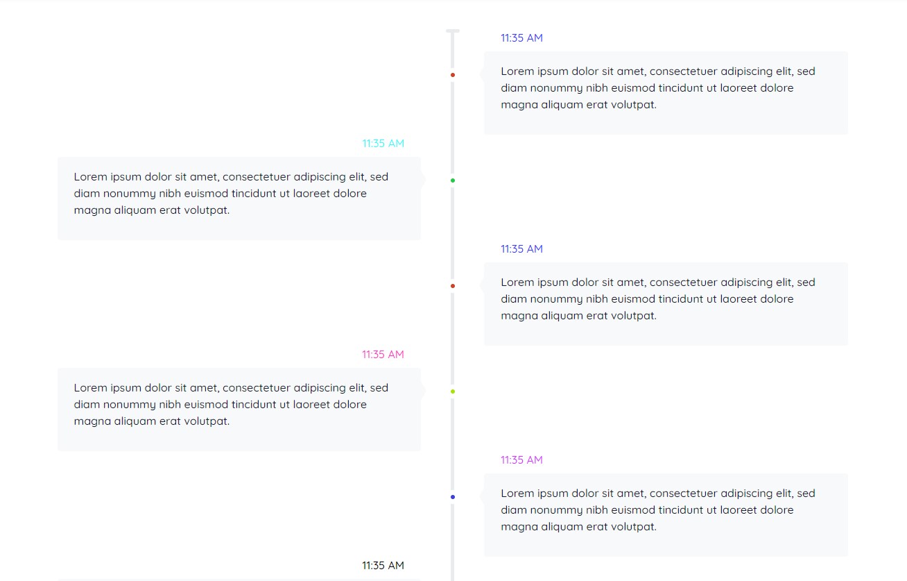 Flat Timeline - FlatVn